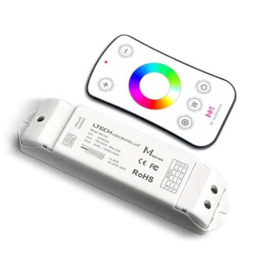 RGBW контроллер для светодиодной ленты 12-24V IP20 135x30x20 мм c ...